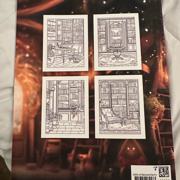 The enchanted Library | Art | The Enchanted Library Coloring Book ...
